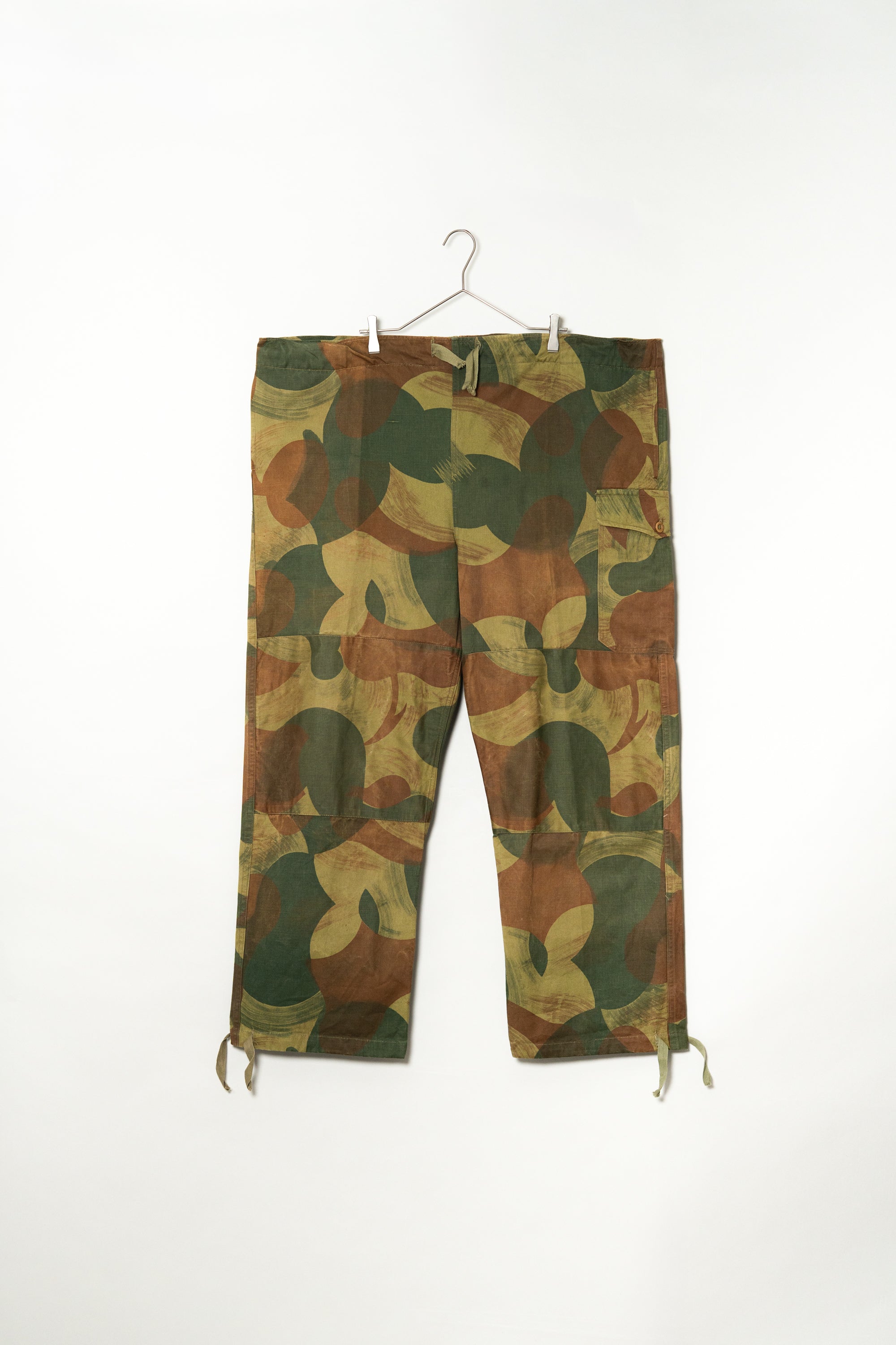 1954 Pattern Belgian Army Brush Stoke (Moon and Ball) Camouflage Over ...
